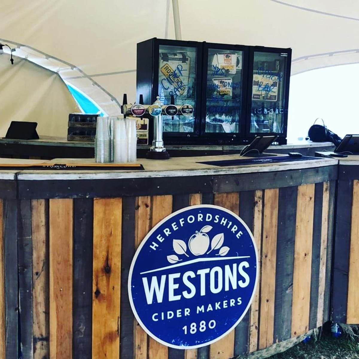 Onyx bars - Cider bar — The Local Food Festival
