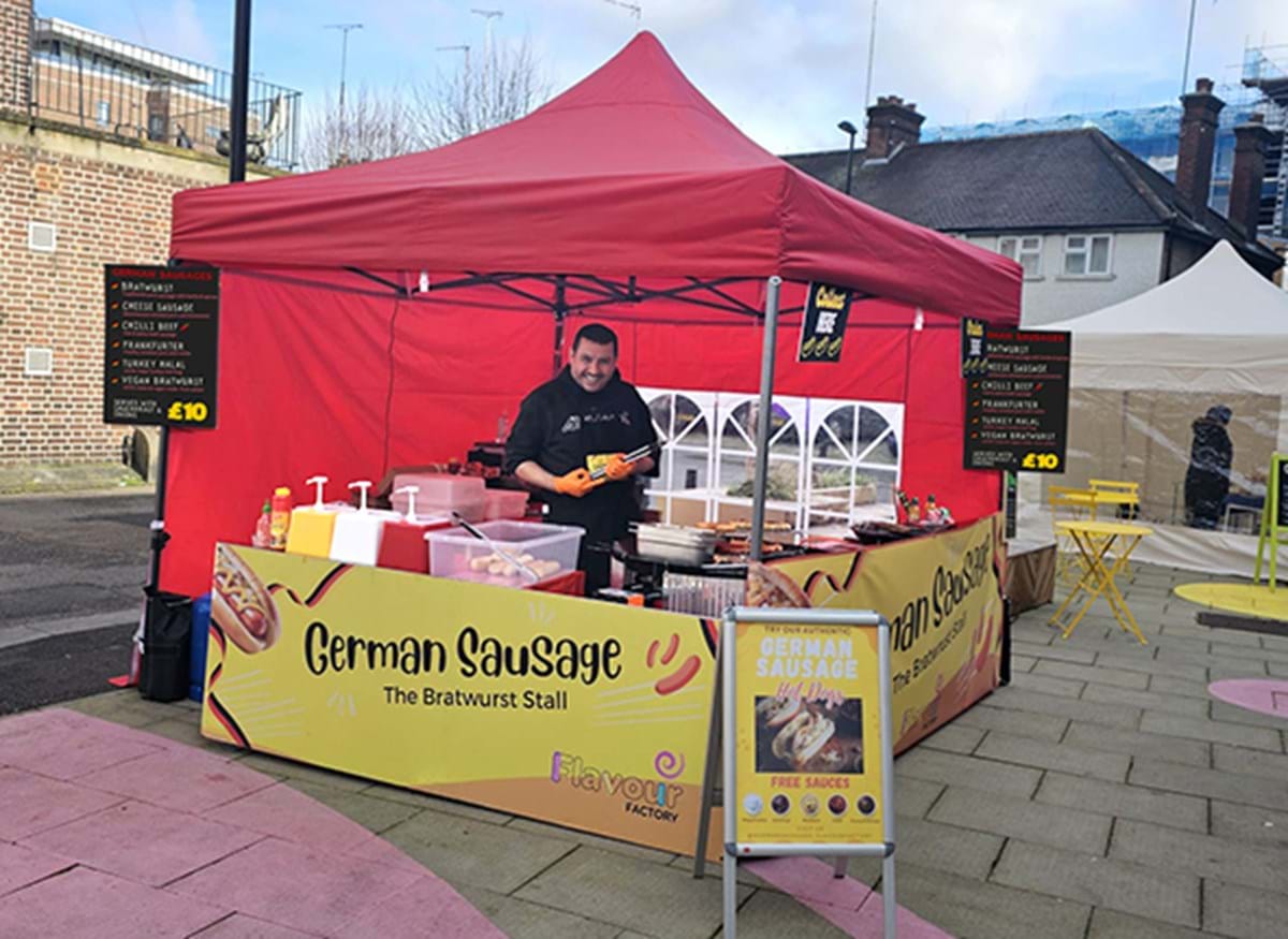 The German Sausage Stall — The Local Food Festival